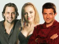 Acasă - Trei actori din telenovela “Inima de tigan” isi serbeaza zilele ...