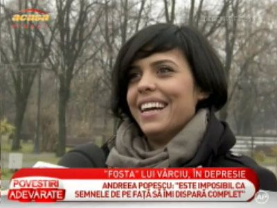 Acasă - Andreea Popescu traieste o drama dupa operatia de reconstructie a fetei - VIDEO