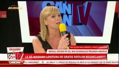 Acasă - VIDEO: Mariana Pfeiffer se dezlantuie: "Reghe ma batea de fata ...