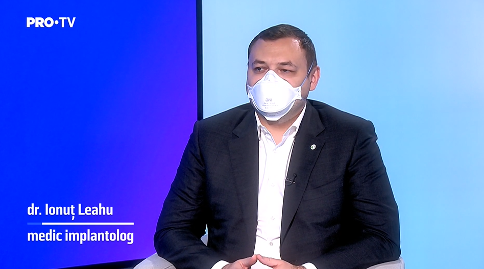 Dr. Ionuţ Leahu: În cabinetul stomatologic nu există risc de infectare ...