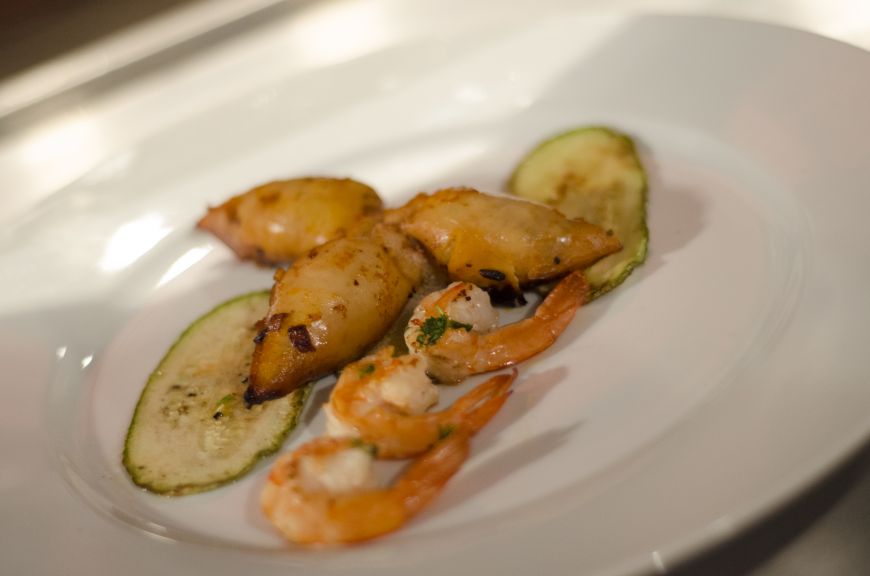 Reteta Isadora Catila da Silva e Silva: Calamar umplut cu creveti si ...